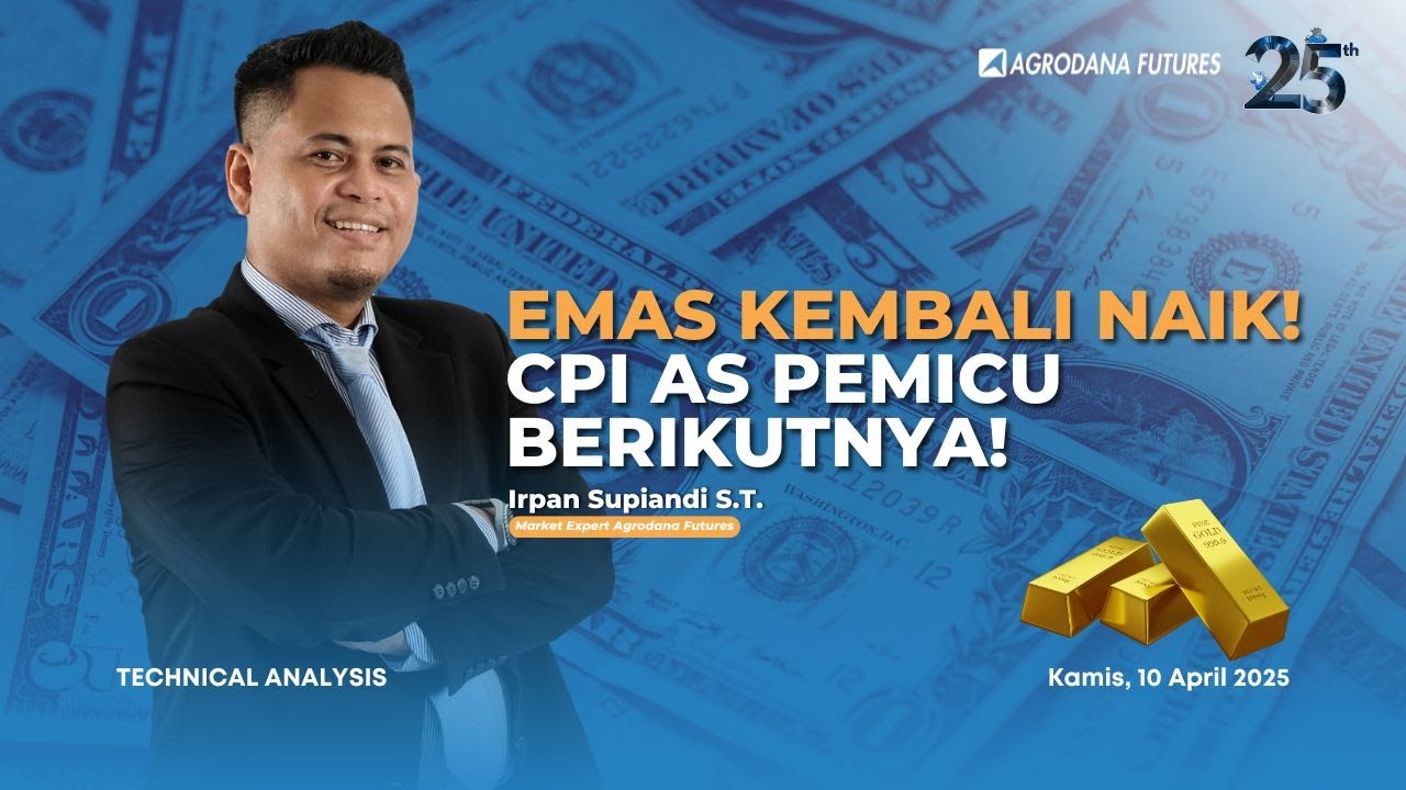 Emas Kembali Naik CPI AS Pemicu Berikutnya!-Teknikal Analysis 10 April ...