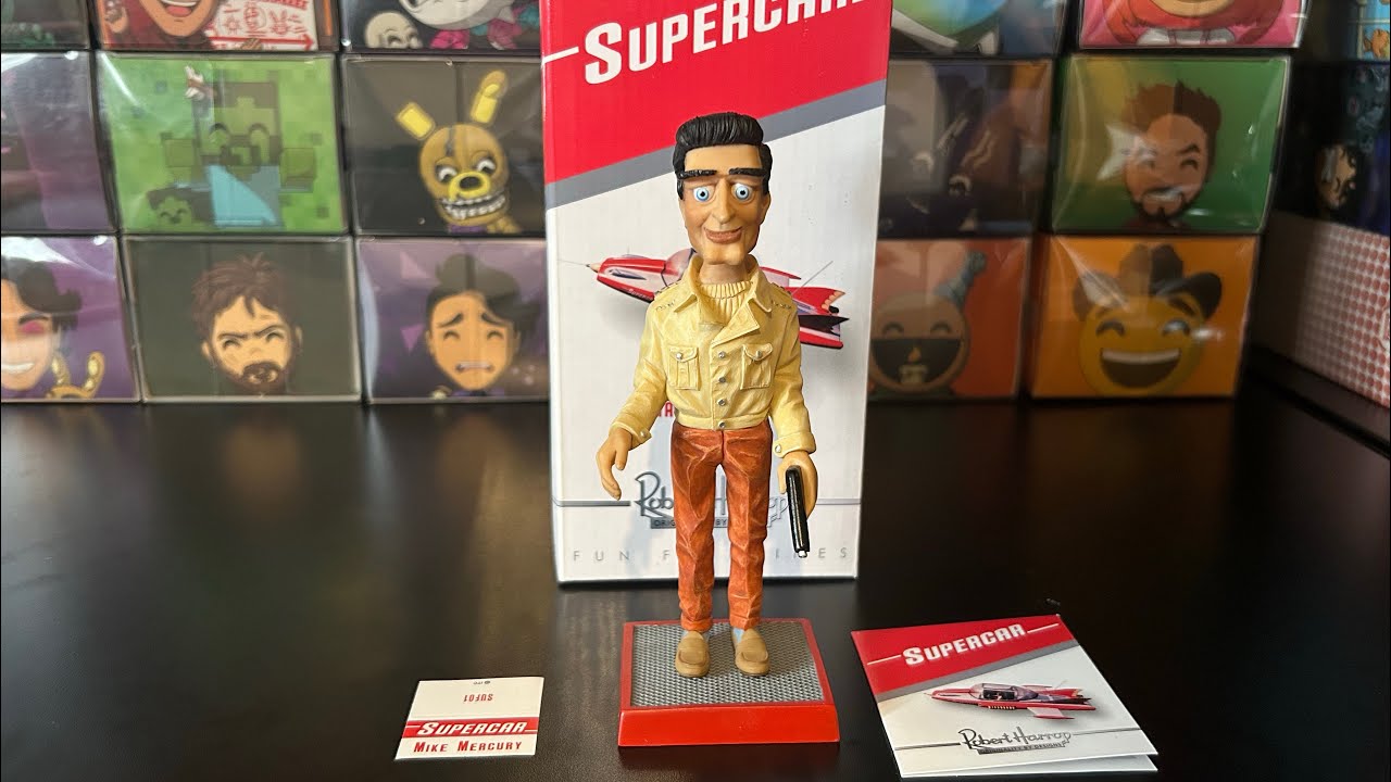 Robert Harrop Supercar SUF01 Mike Mercury figurine unboxing and review ...