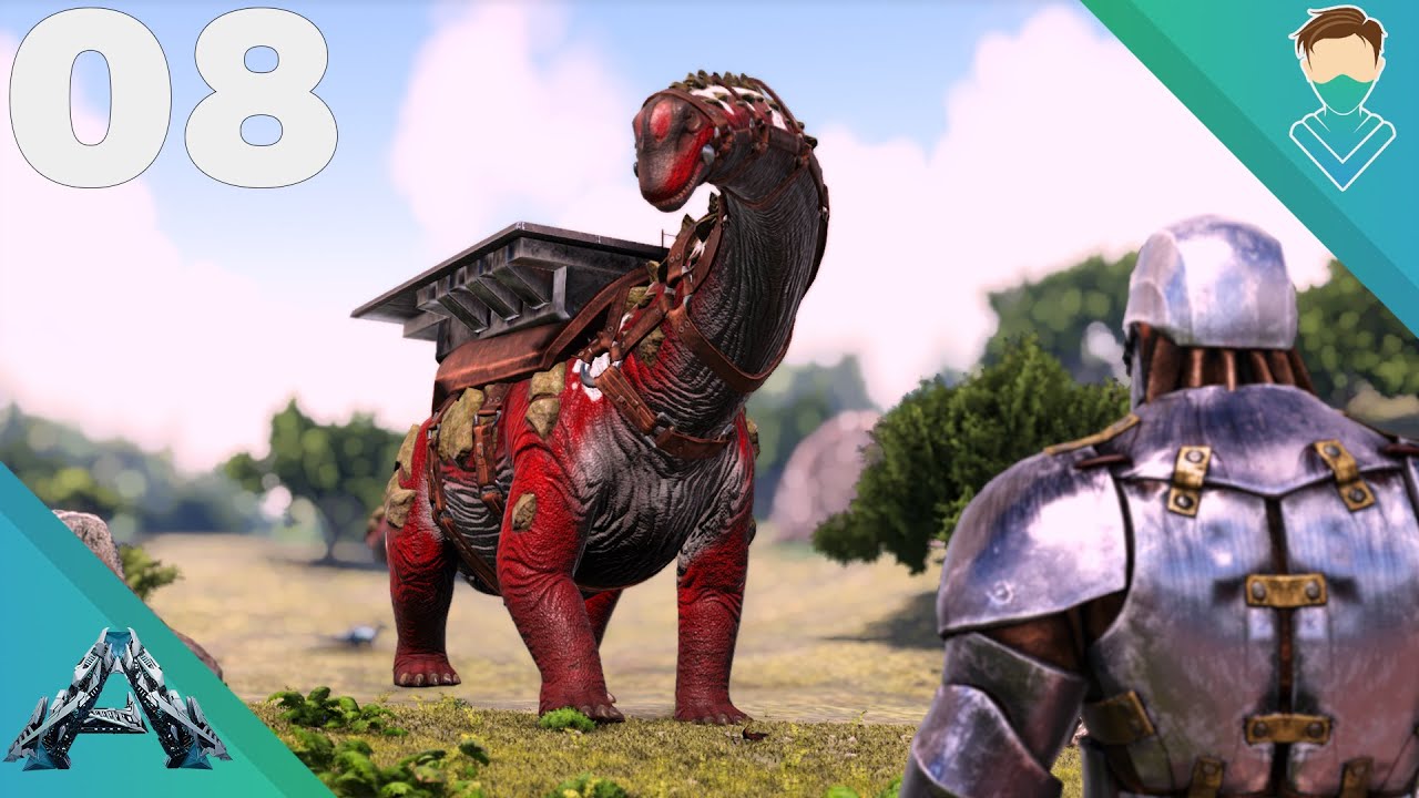 ARK : Objectif Tek Cave | Taming Du Plus Beau Des TItano ! - #08 - YouTube