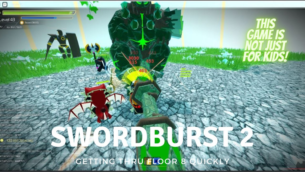 SwordBurst 2 Beginner Series Part 7 Floor 8 - YouTube