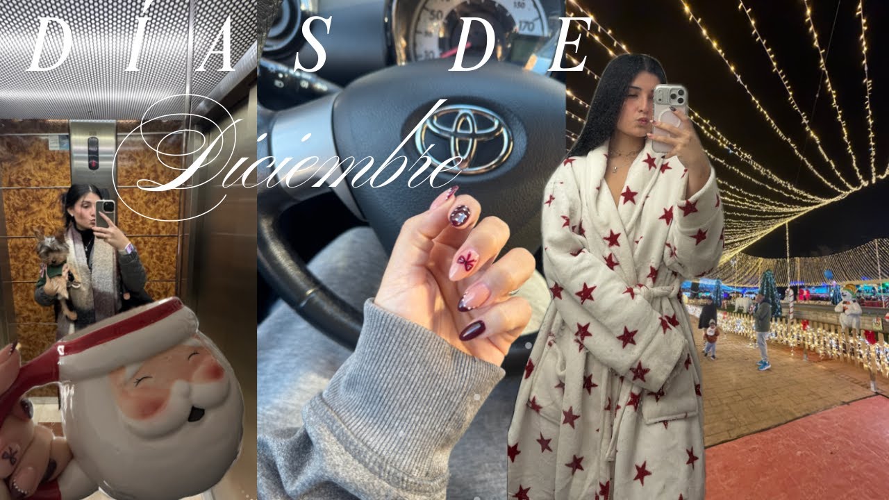 días de diciembre en Madrid | uñas navideñas, me compro el Iphone 17 ...