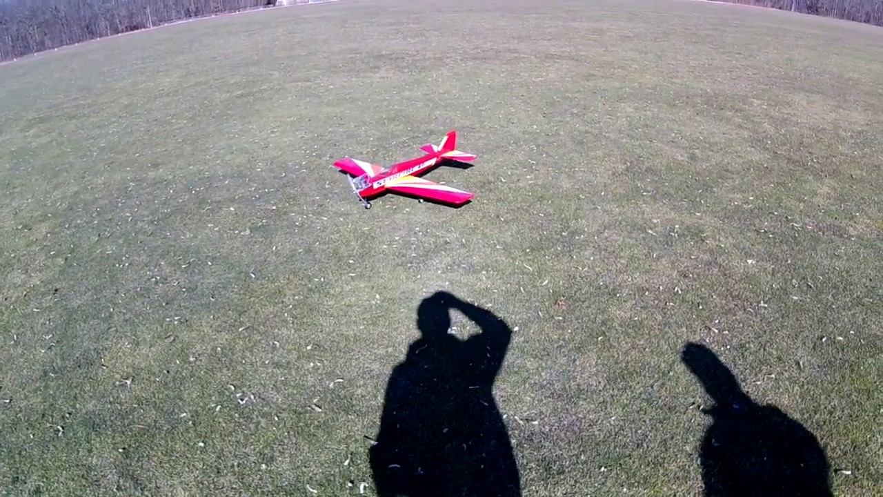 Hobbico Starfire 40 Greg006 k&B 61 nitro glow - YouTube