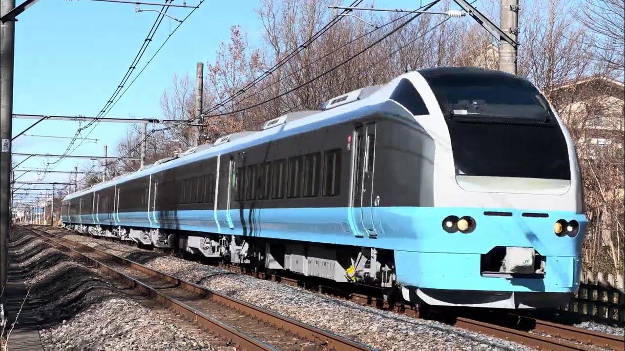 JR東日本 E653系1000番台 K71編成 高崎線桶川〜北本間 (2024/1/8) - YouTube