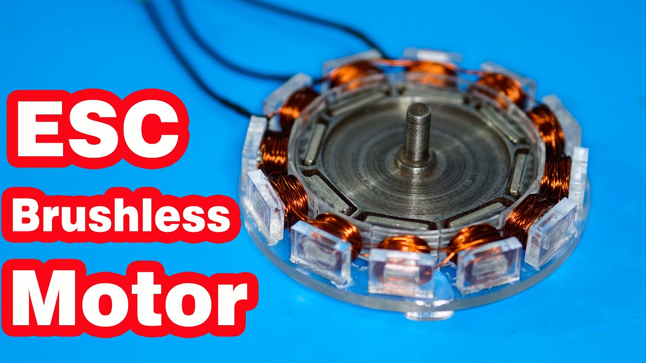 How to make a big and powerful ESC brushless motor - YouTube
