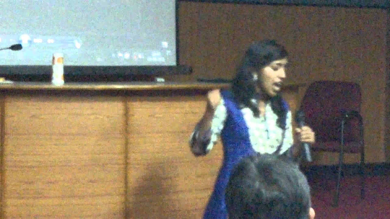 Singing competition - College day - YouTube