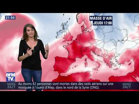 LA METEO de FANNY AGOSTINI le 2017 03 16 sur BFM TV
