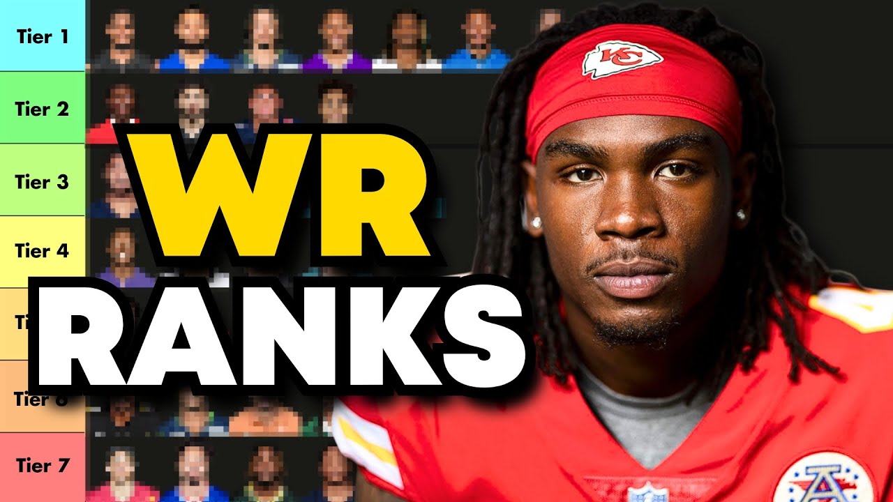 Top-60 Dynasty WR Rankings and Tiers (Midseason Update) - YouTube