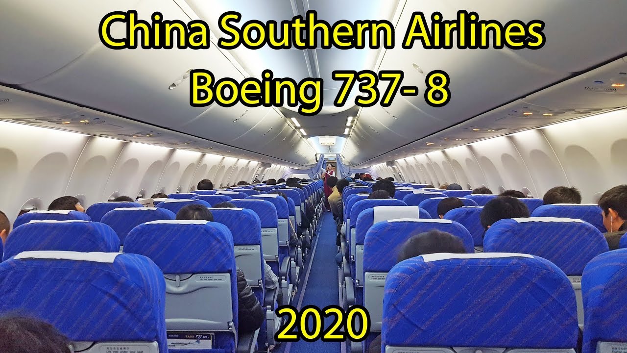 China Southern Airlines Boeing 737-8 (2020) - YouTube