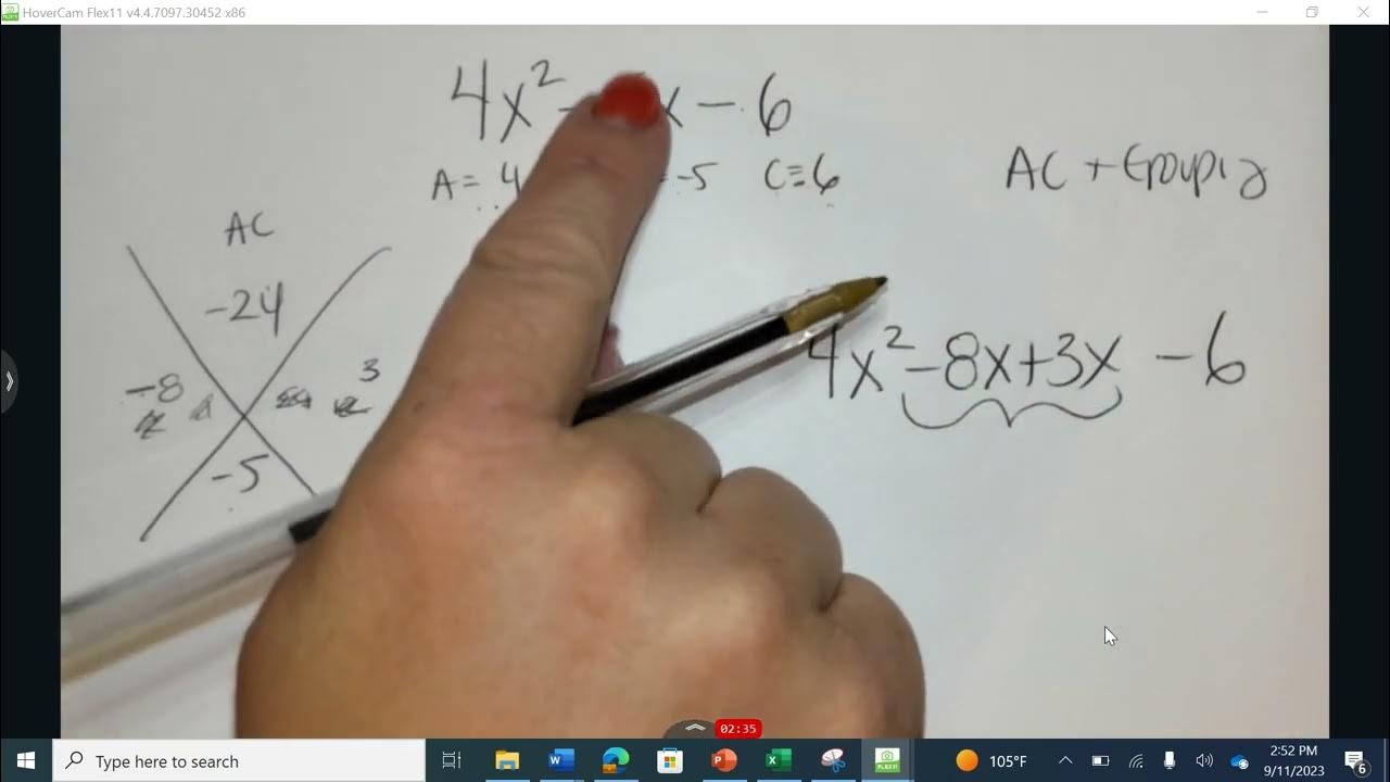 Factoring Trinomials Introduction - YouTube