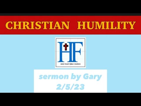 “Christian Humility by Pastor Gary E. Crum of Lebanon, VA - YouTube