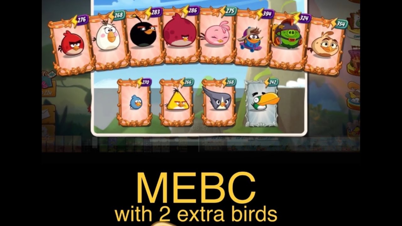 MEBC with 2 extra birds ANGRY BIRDS 2 AB2 11/14/2023 - YouTube