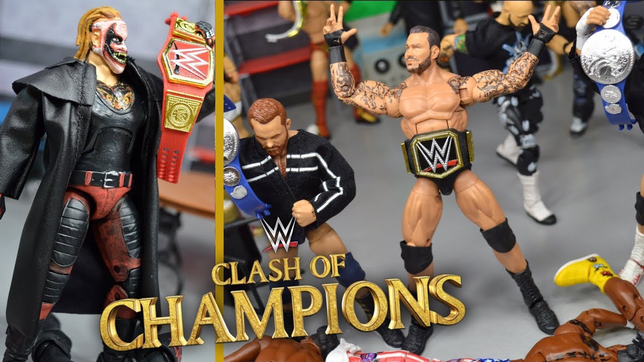 WWE ACTION FIGURE SETUP! CLASH OF CHAMPIONS 2019! - YouTube