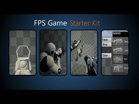 FPS Game Starter Kit - Showcase Video (1.3) - YouTube