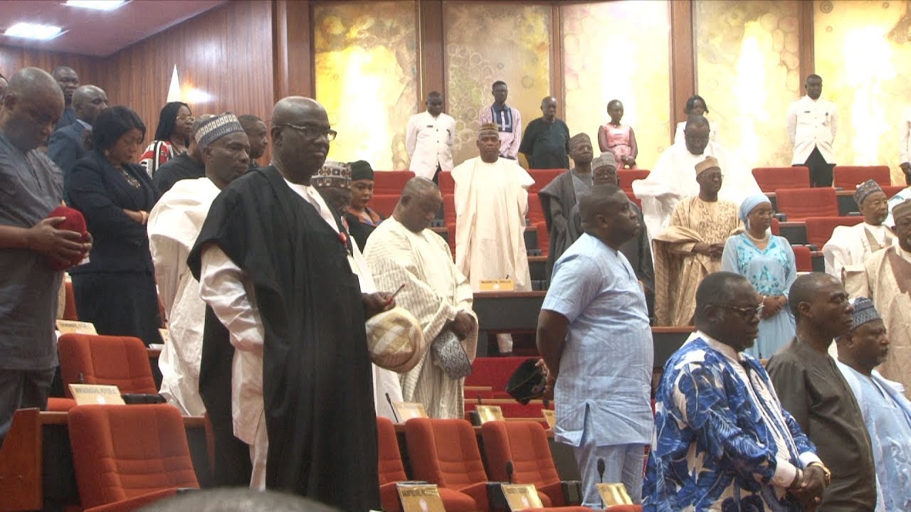 Just In : Senate Suspends Plenary In Honour Of Late Imo Senator - YouTube