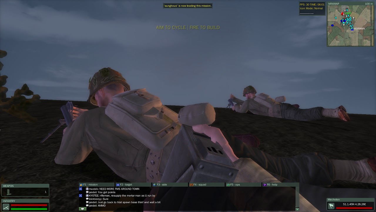 WWII OnLine. BattleGround Europe [057]. Allies side. - YouTube