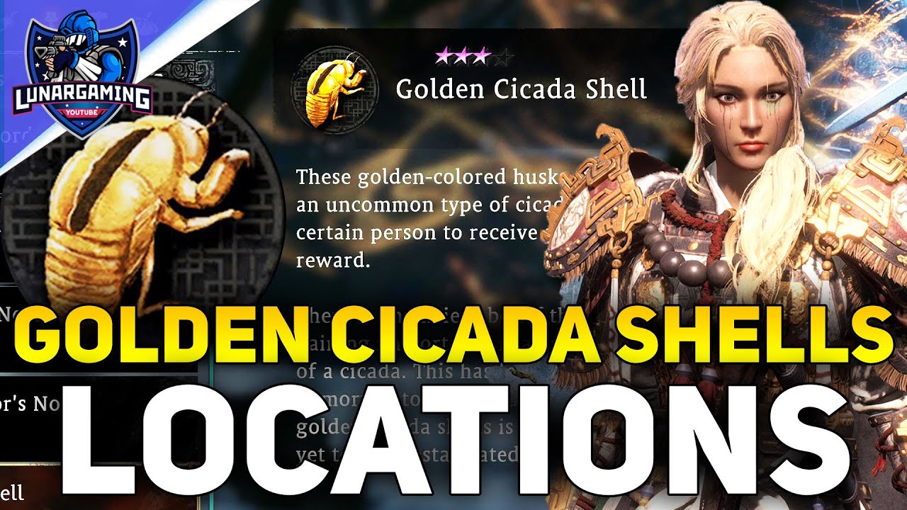 All 21 Golden Cicada Shell Collectible Locations - Wo Long Fallen ...