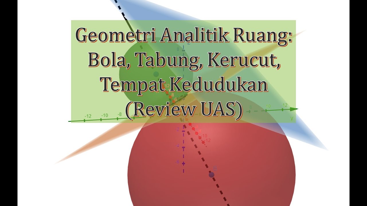 Geometri Analitik Ruang: Bola, Silinder, Kerucut, Tempat Kedudukan ...