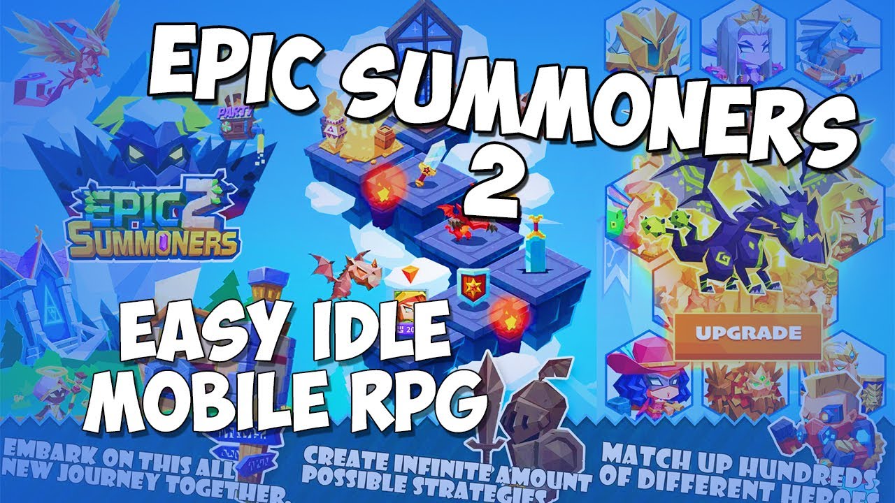 EPIC SUMMONERS 2 - Easy Idle Mobile RPG Gameplay - YouTube