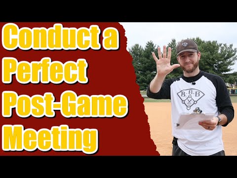How to Conduct a Post Game Meeting // 5 Tips to Have a Successful Post ...