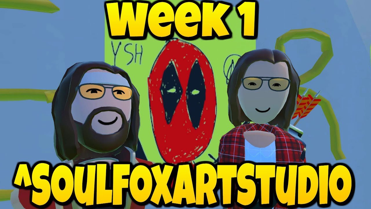 SoulFoxArtStudio Week #1 - Rec Room Gameplay - YouTube