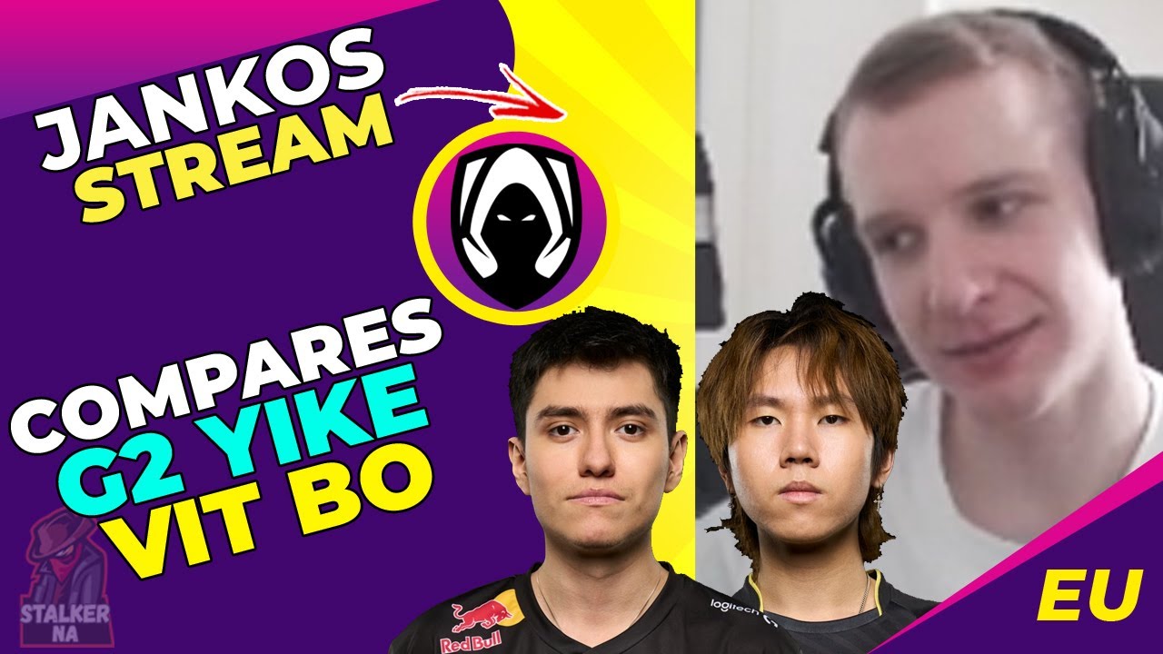 Jankos Compares G2 Yike and VIT BO 🤔 - YouTube