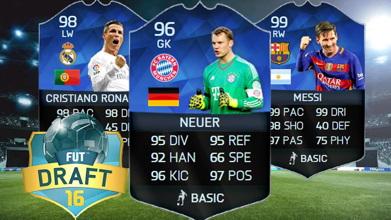 INTENTANDO UN FUTDRAFT PERFECTO! 89 VALORACION Y 100 DE QUIMICA - FIFA ...