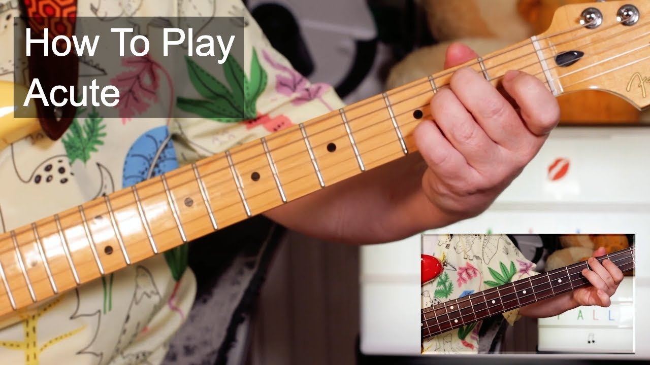 'Acute' The Fall Guitar & Bass Lesson - YouTube