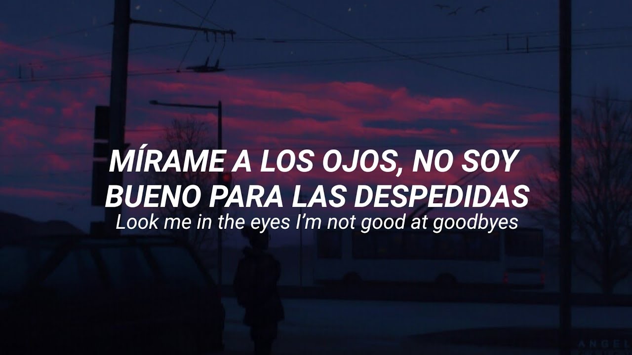 Not good at goodbyes – Glimmers ft Lostbody // Sub español / lyrics ...