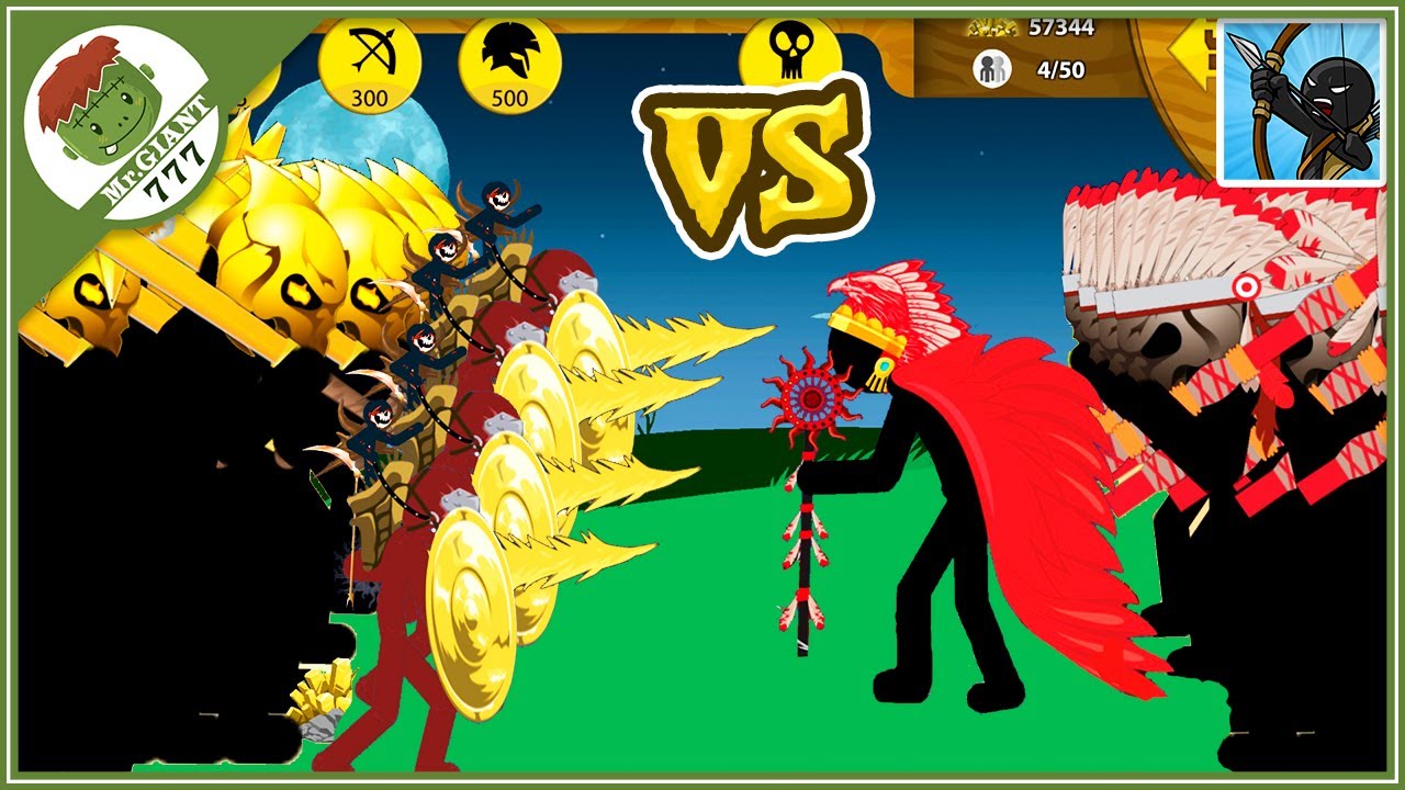 Flash Golden Giant Kai Rider vs Giant King | STICK WAR LEGACY MOD ...