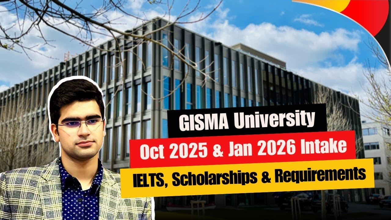 GISMA University Oct 2025 & Jan 2026 Intake | Quick Offer | IELTS ...