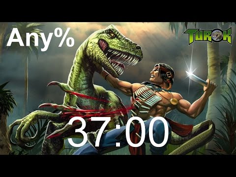 Turok - Dinosaur Hunter (PC Remaster) in 37:00 (Any%)