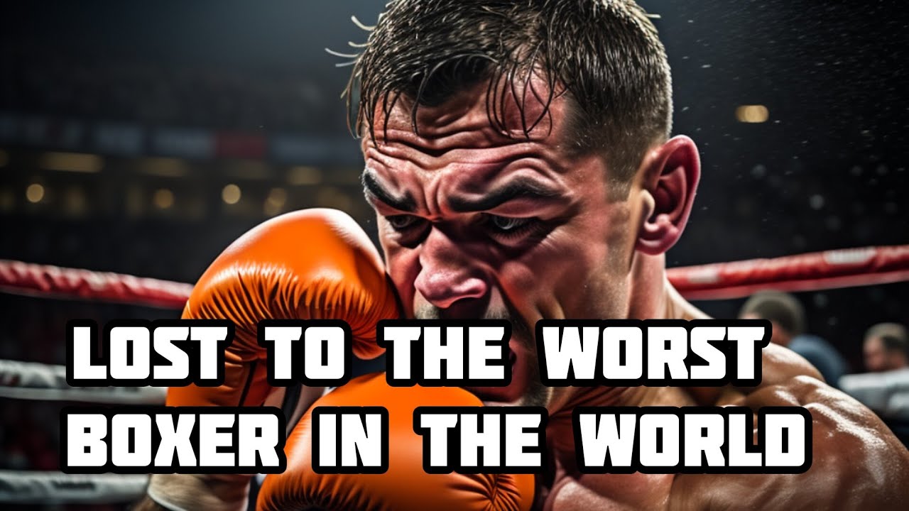 The worst boxer in the world won for the first time. His rival sobbed ...