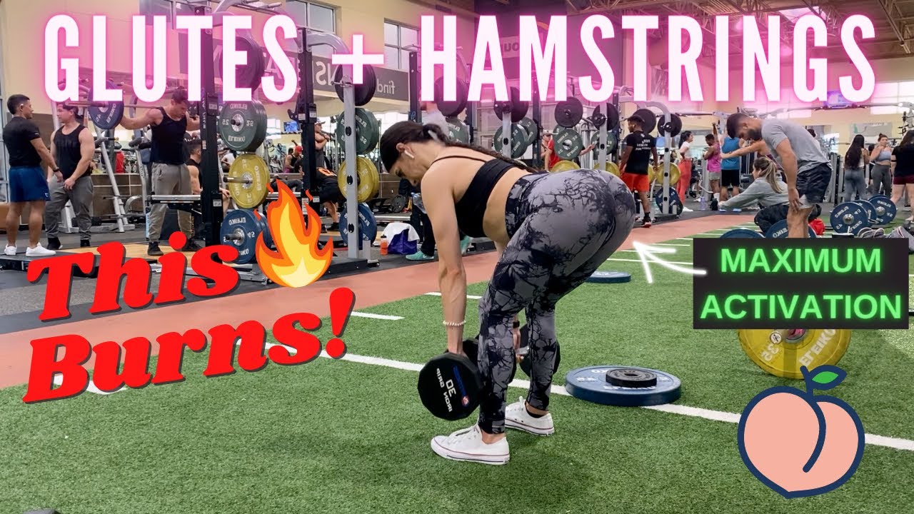 4 EXERCISES TO GROW YOUR GLUTES & HAMSTRINGS - YouTube