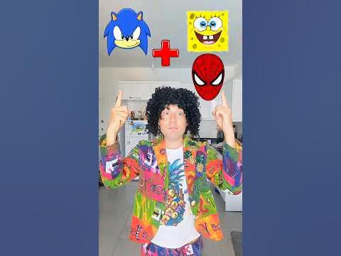 Sonic + Spiderman SpongeBob = Sonic Animation - YouTube