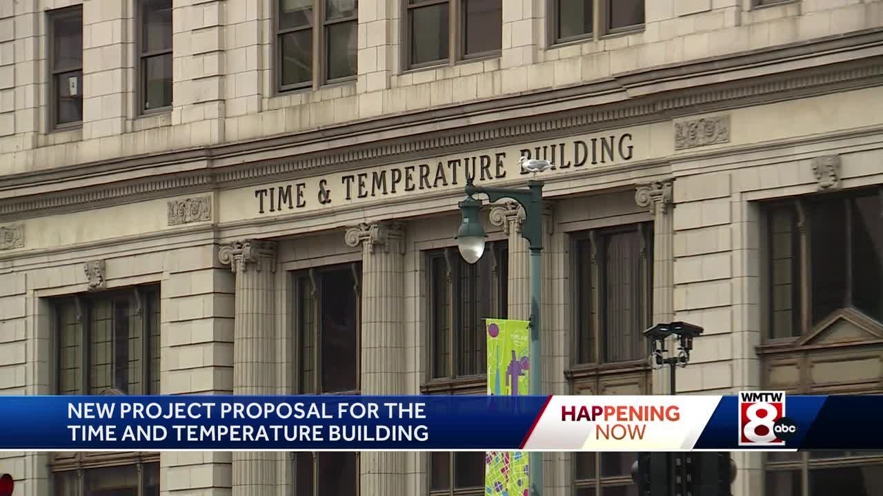 Development proposed for the Time and Temp Building - YouTube