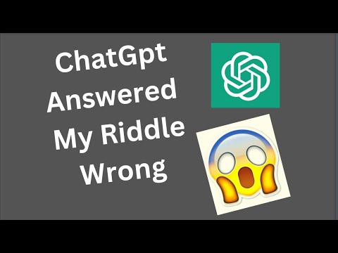 "Chatting Riddles with ChatGPT: Can AI Crack the Code?" - YouTube