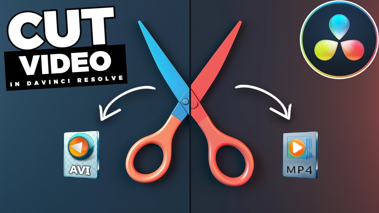 How To CUT And TRIM Video CLIPS In Davinci Resolve - YouTube