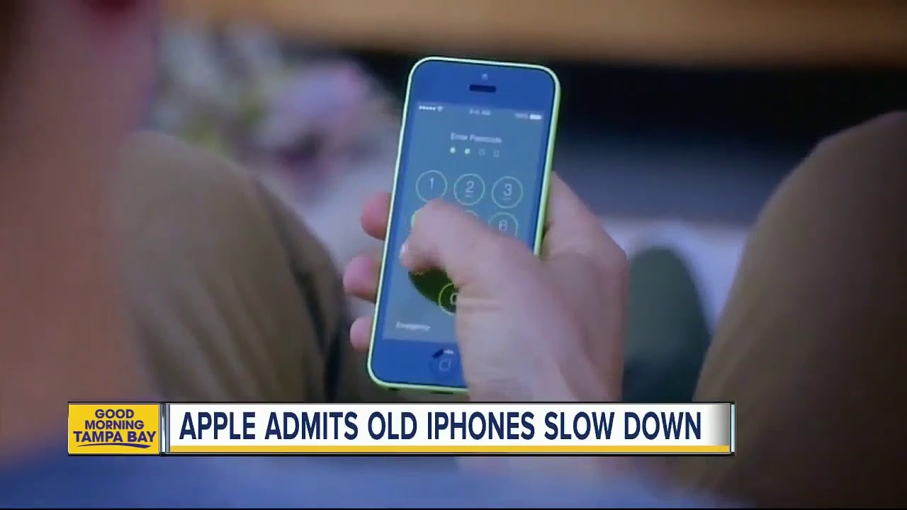 Apple admits to deliberately slowing down old iPhones - YouTube