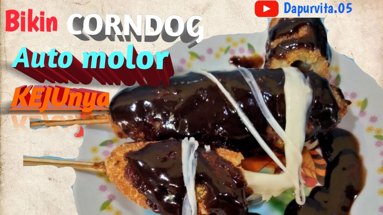 Mozzarella corndog recipe korean||corndog||coklat|| - YouTube