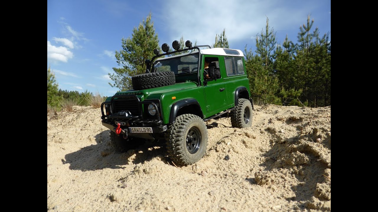 RC Land Rover Defender 90 "Somewhere in Russia" - YouTube