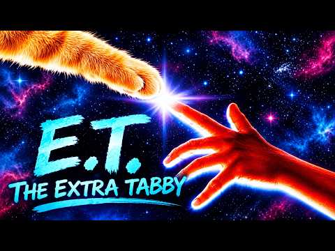 E.T. The Extra Tabby 🐱 ET the Extra Terrestrial with my cat actually called Eliot
