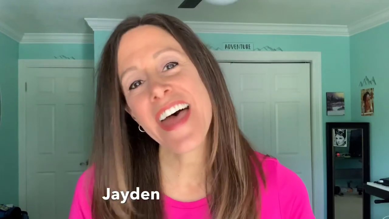 Learn to Spell JAYDEN Toddler Song | Learn to Talk with Patty Shukla ...