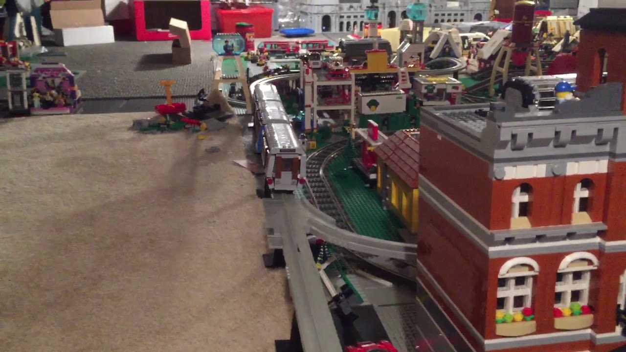 WMATA LEGO MONORAIL METRO TRAIN - YouTube