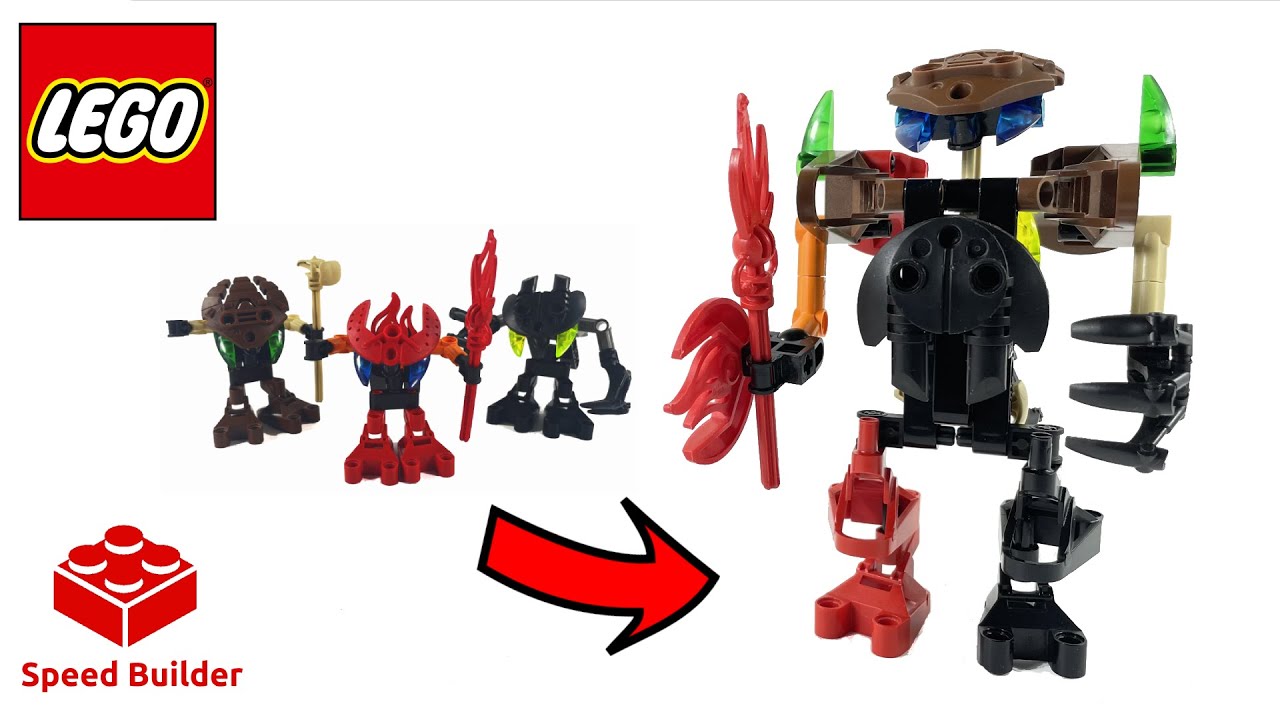 LEGO BIONICLE Bohrok Kaita Va II. | Pahrak Va + Tahnok Va + Nuhvok Va ...