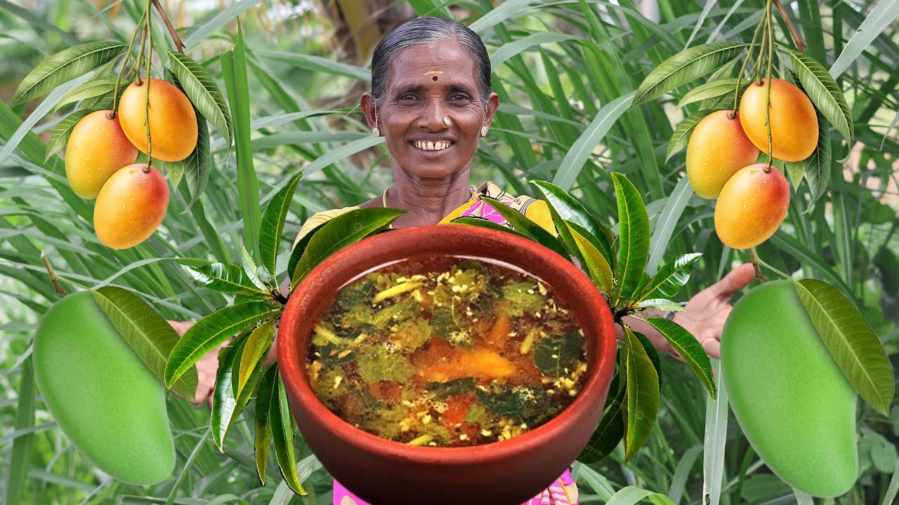 🥭 Namma Patti Manga Rasam: A Tangy & Traditional Village-Style Mango ...