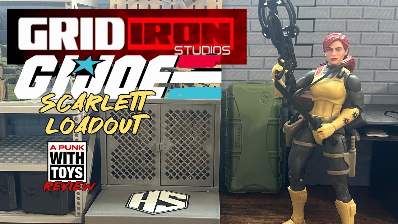 Gridiron Studios GI Joe Scarlett Loadout Review - YouTube