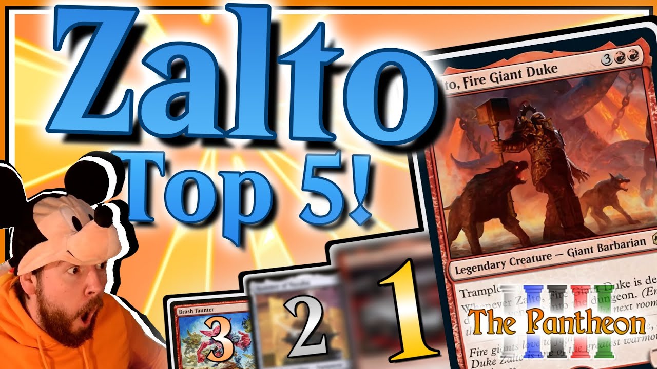 Zalto, Fire Giant Duke! | Commander Top 5! | EDH | MTG | The Pantheon ...