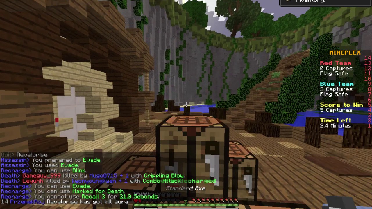 TIP : How to EVADE in Minecraft Mineplex CHAMPIONS - YouTube