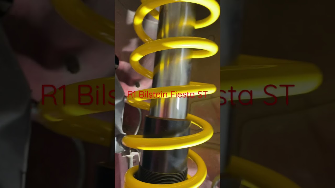 R1 Bilstein Coilover on Fiesta ST - YouTube