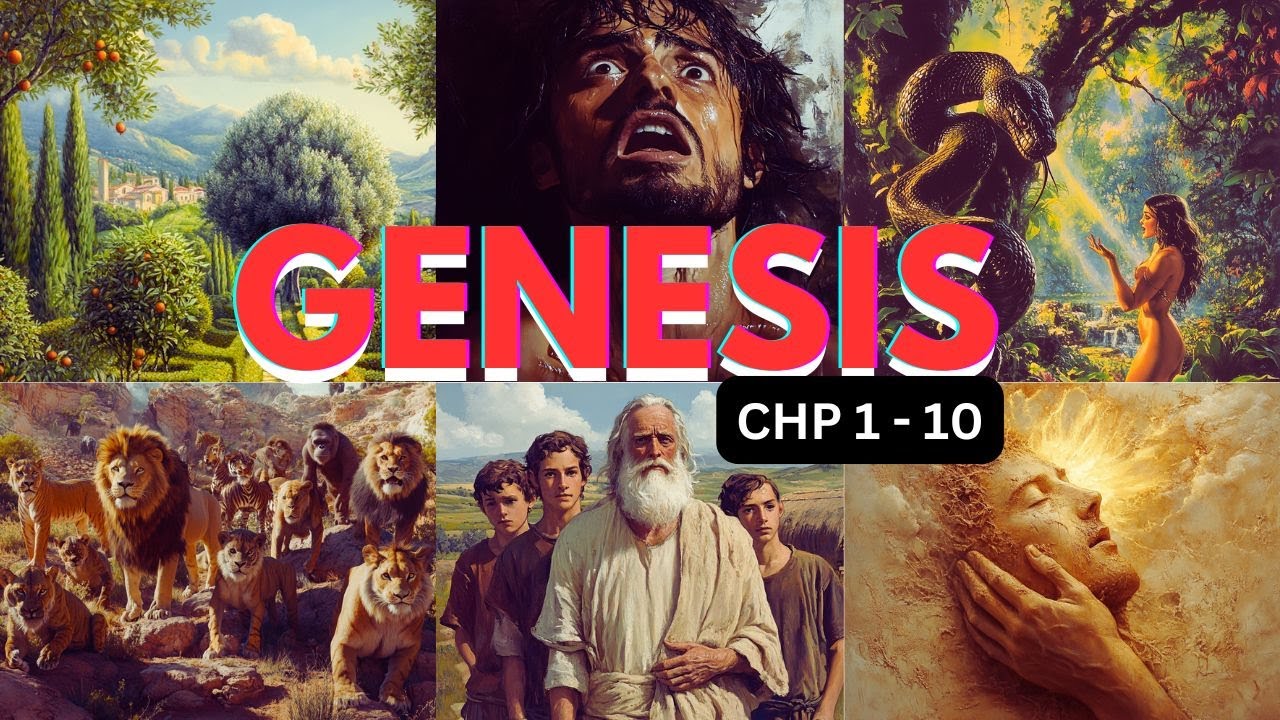 Bible Motion AI generated movie 💯(Genesis Chapters 1 to 10)💥 - YouTube